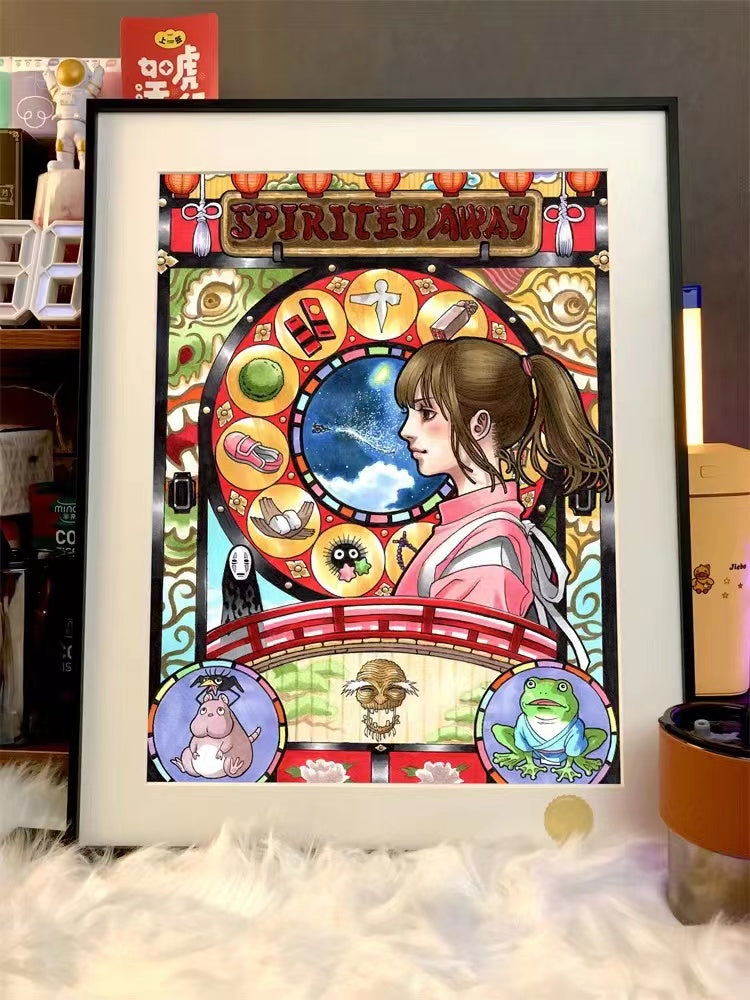 Xing Kong Studio - Spirited Away Poster Frame – Avolounge Xing Kong Studio - Spirited Away Poster Frame – Avolounge