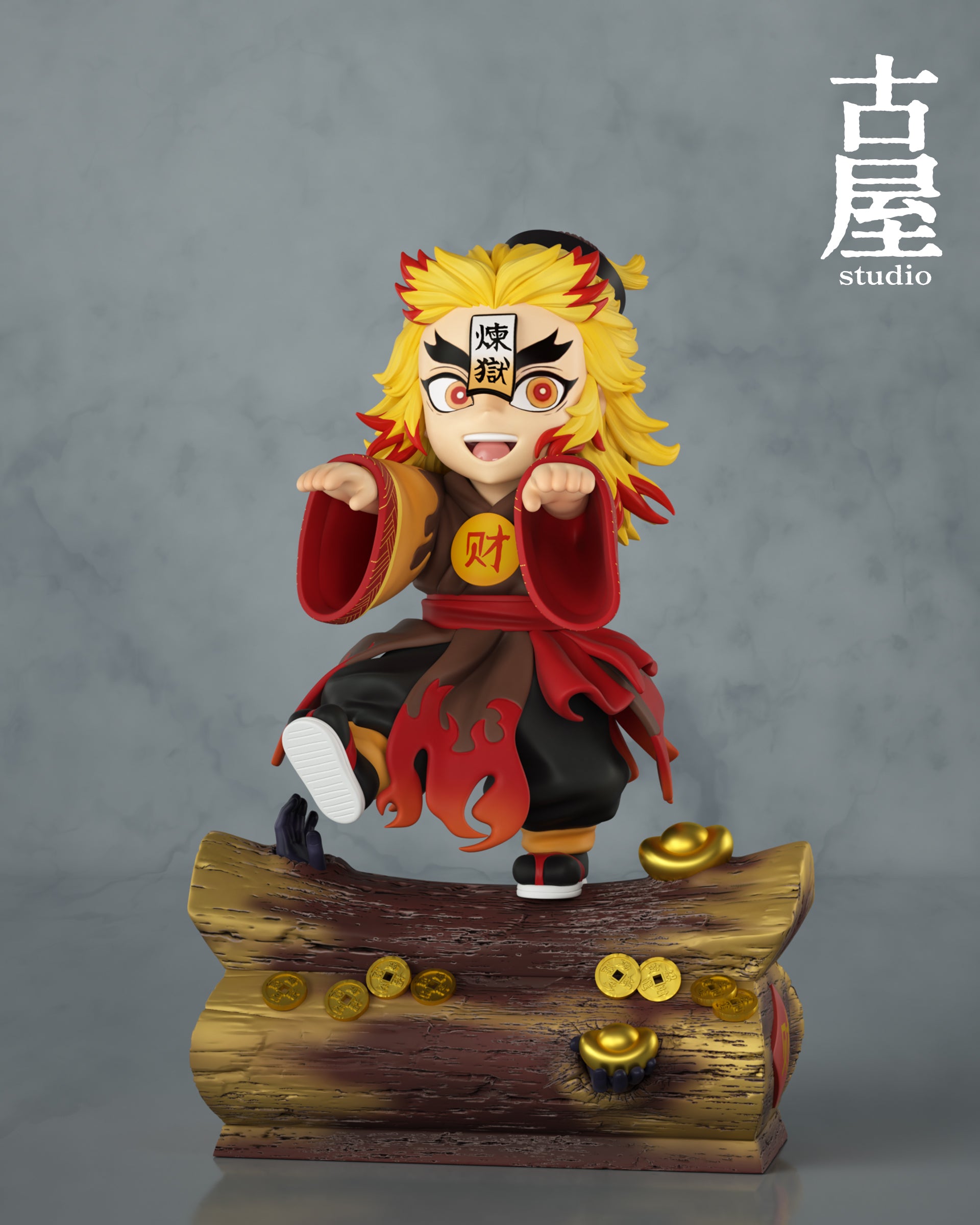 Guwu Studio - Promotion and Fortune Kyojuro Rengoku Little Zombie [2 V ...