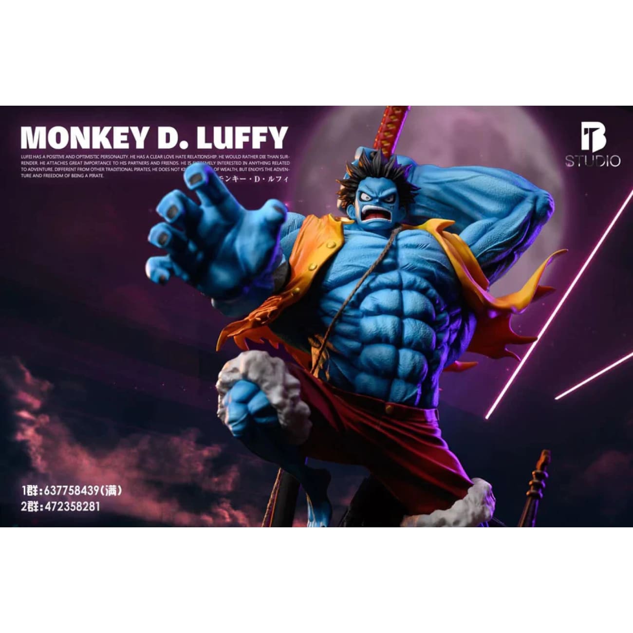 Bt Studio - Nightmare Monkey D. Luffy – Avolounge