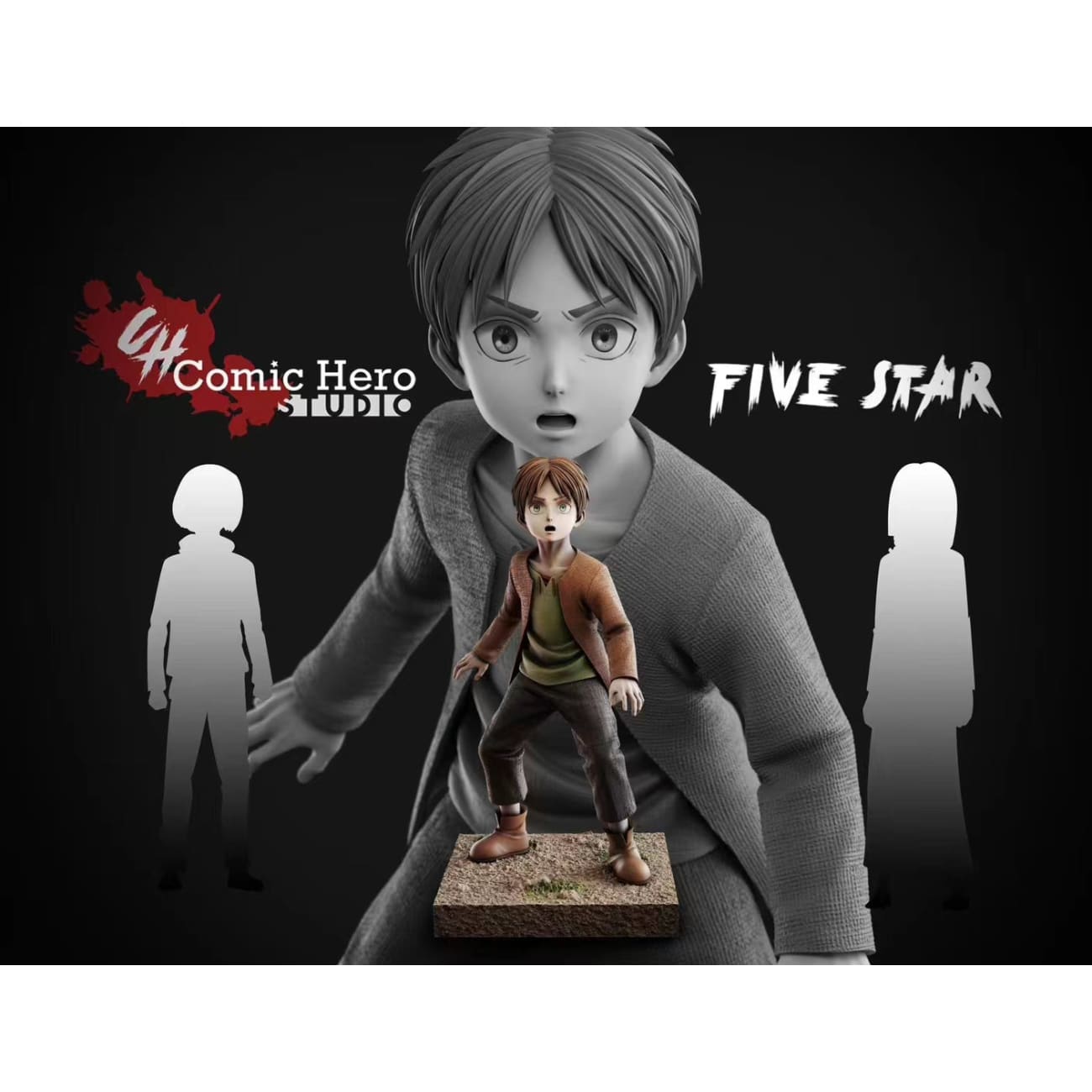 Comic Hero Studio - Childhood Eren Jaeger – Avolounge