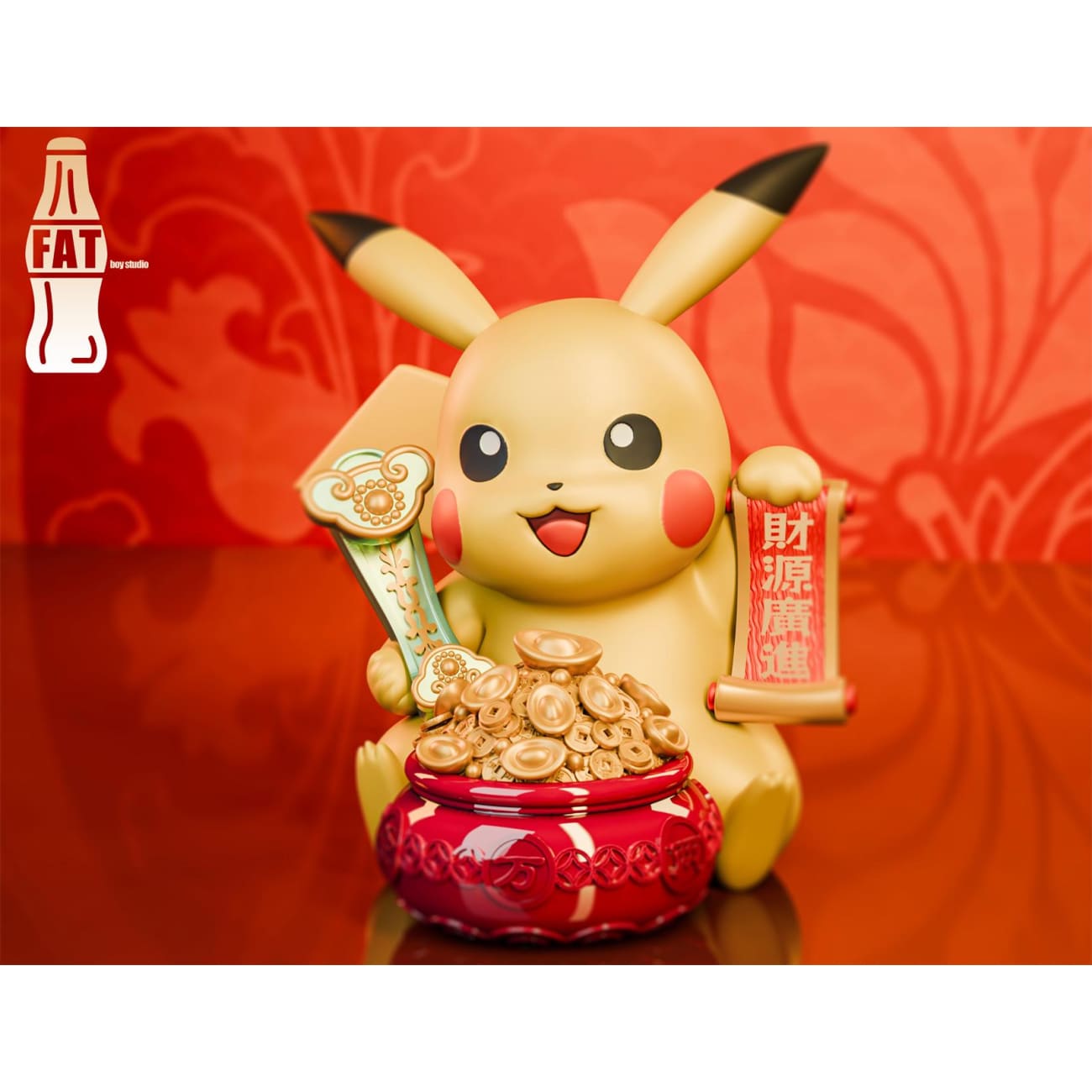 Fat Boy Studio - Lucky Pikachu [1/1 Scale] – Avolounge