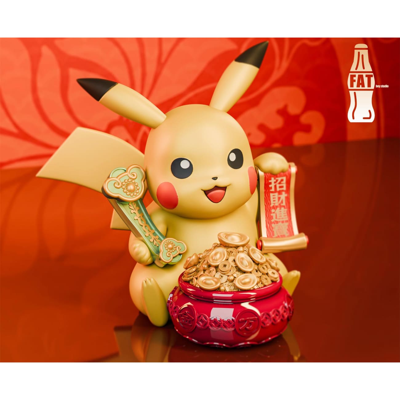Fat Boy Studio - Lucky Pikachu [1/1 Scale] – Avolounge
