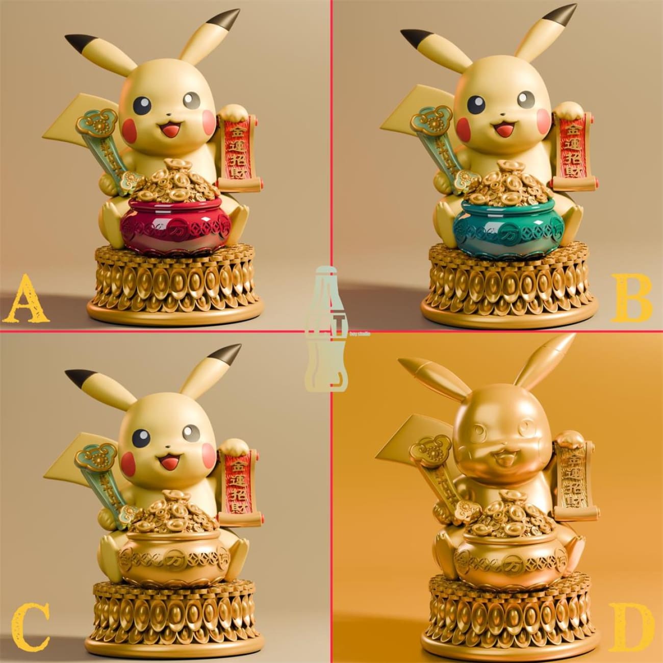 Fat Boy Studio - Lucky Pikachu [4 Variants] – Avolounge