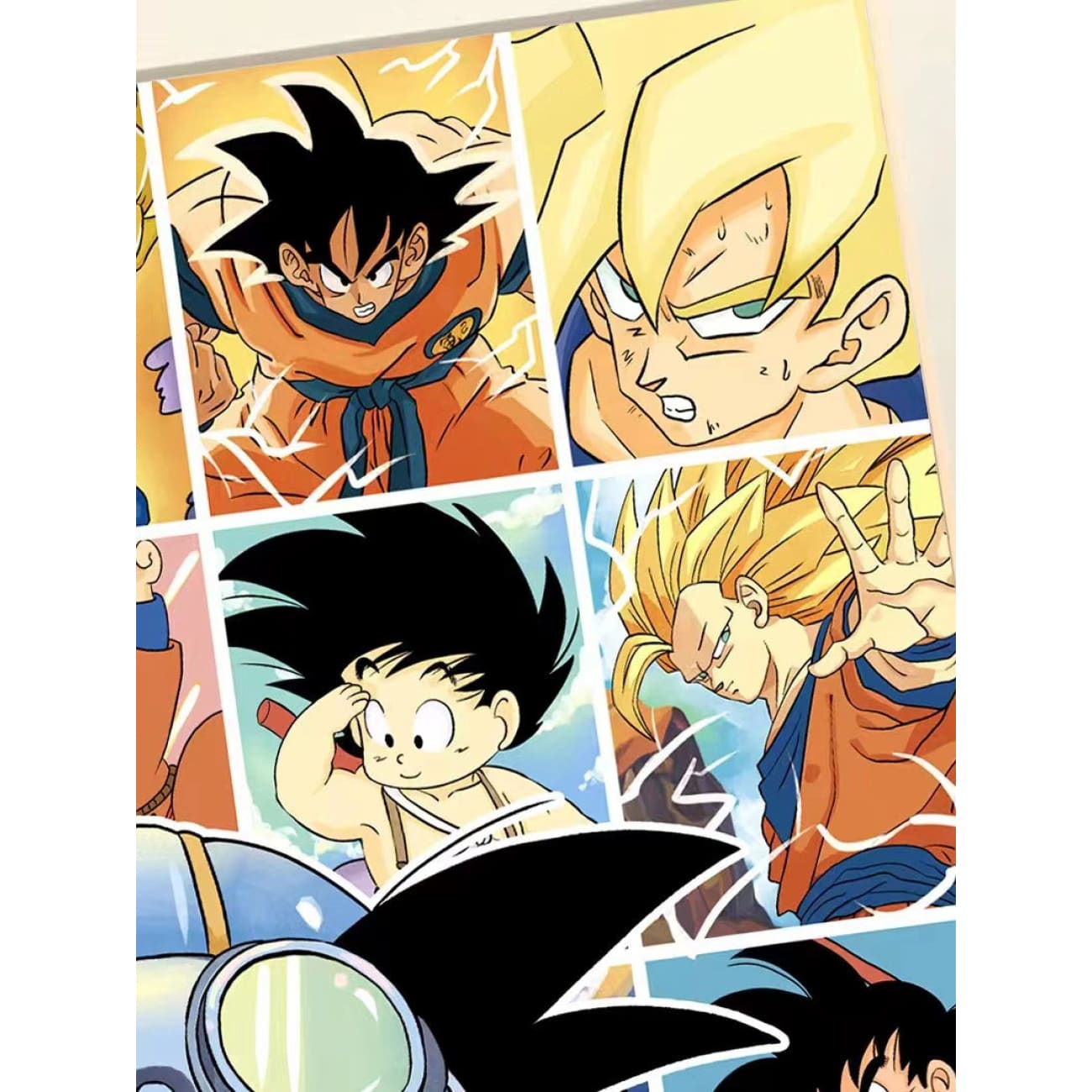 Kid Goku Poster Frame [44cm x 55cm] – Avolounge