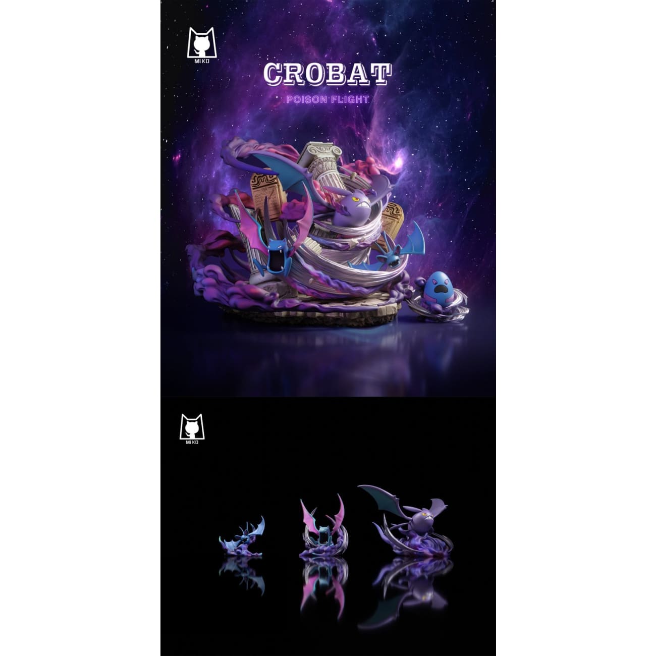 Miko Studio - Crobat Evolution Group [6 Variants] – Avolounge