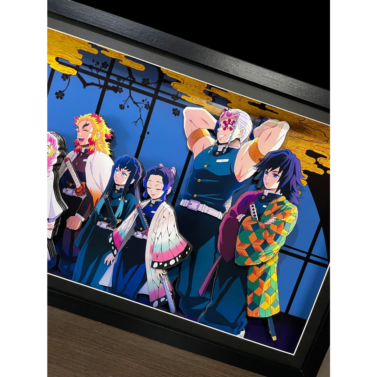 Mystical Art - Nine Hashira 3d Poster Frame – Avolounge