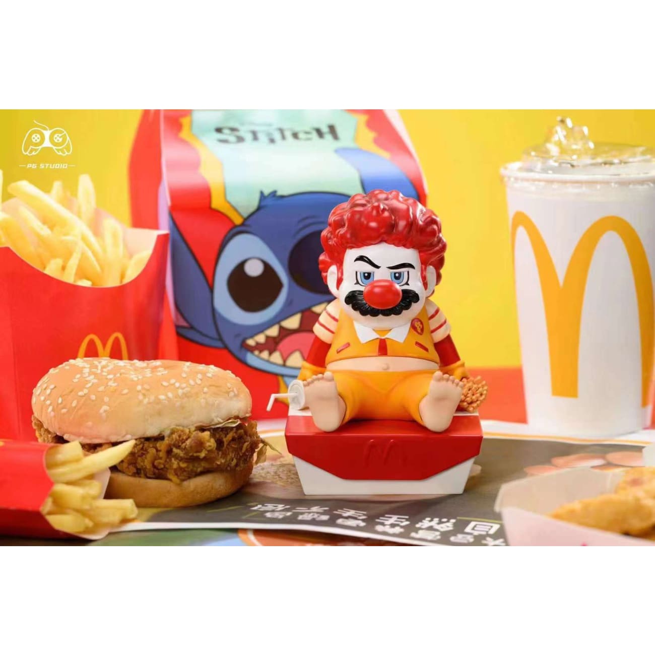 Pg Studio - Mario Cosplay Colonel Sanders / Ronald Mcdonald – Avolounge
