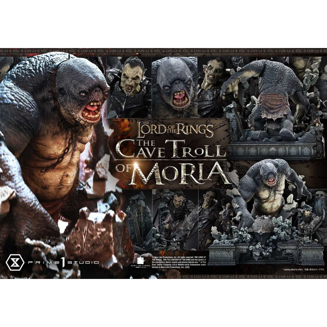 Prime 1 Studio - Cave Troll of Moria Pmlotr-13/ Pmlotr-13s – Avolounge