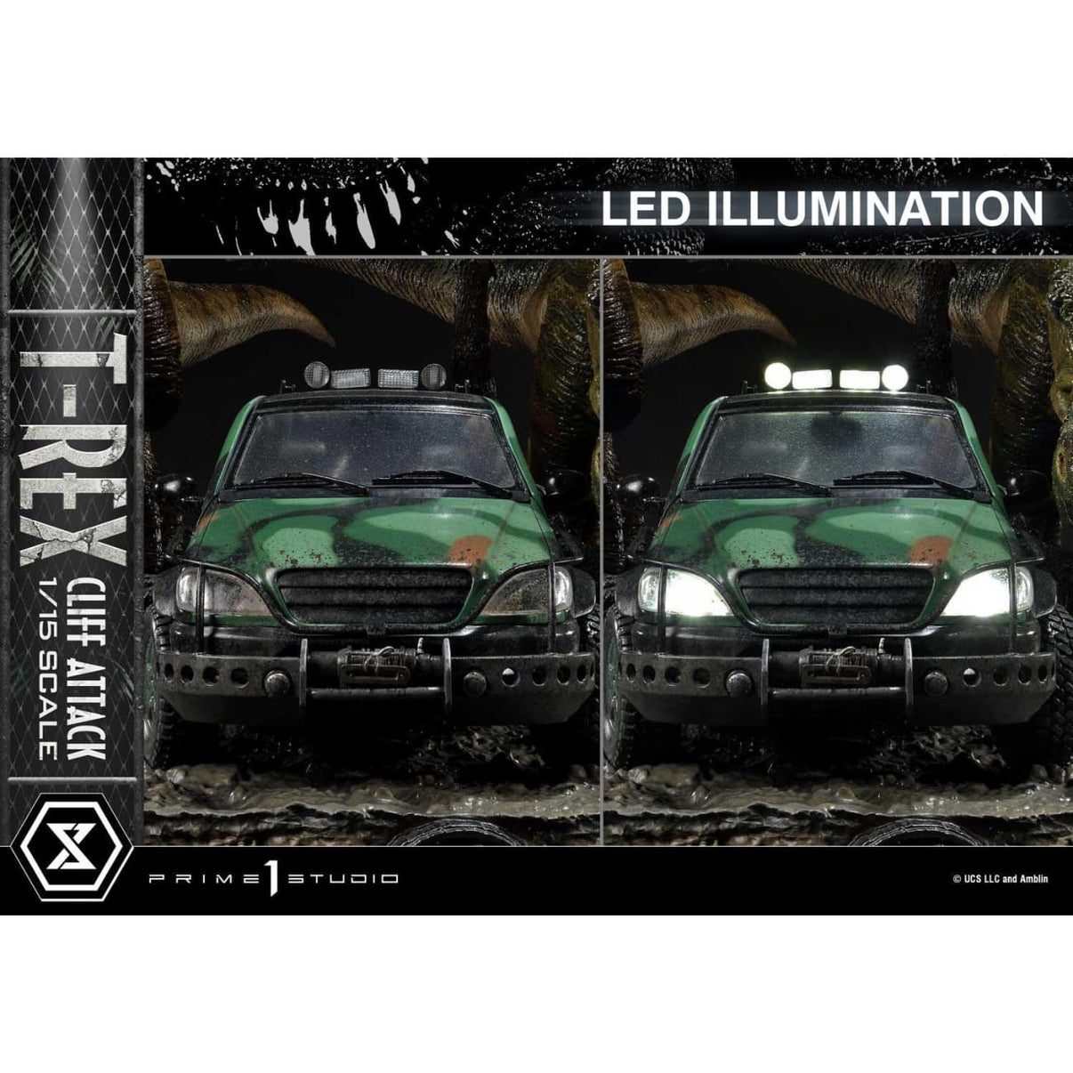 Prime 1 Studio - T-rex Cliff Attack [2 Variants] – Avolounge