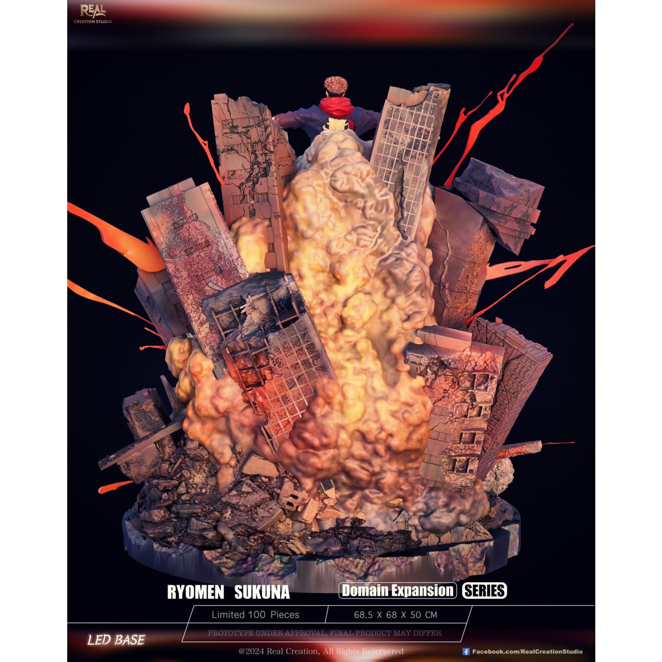 Real Creation Studio - Ryomen Sukuna Domain Expansion – Avolounge