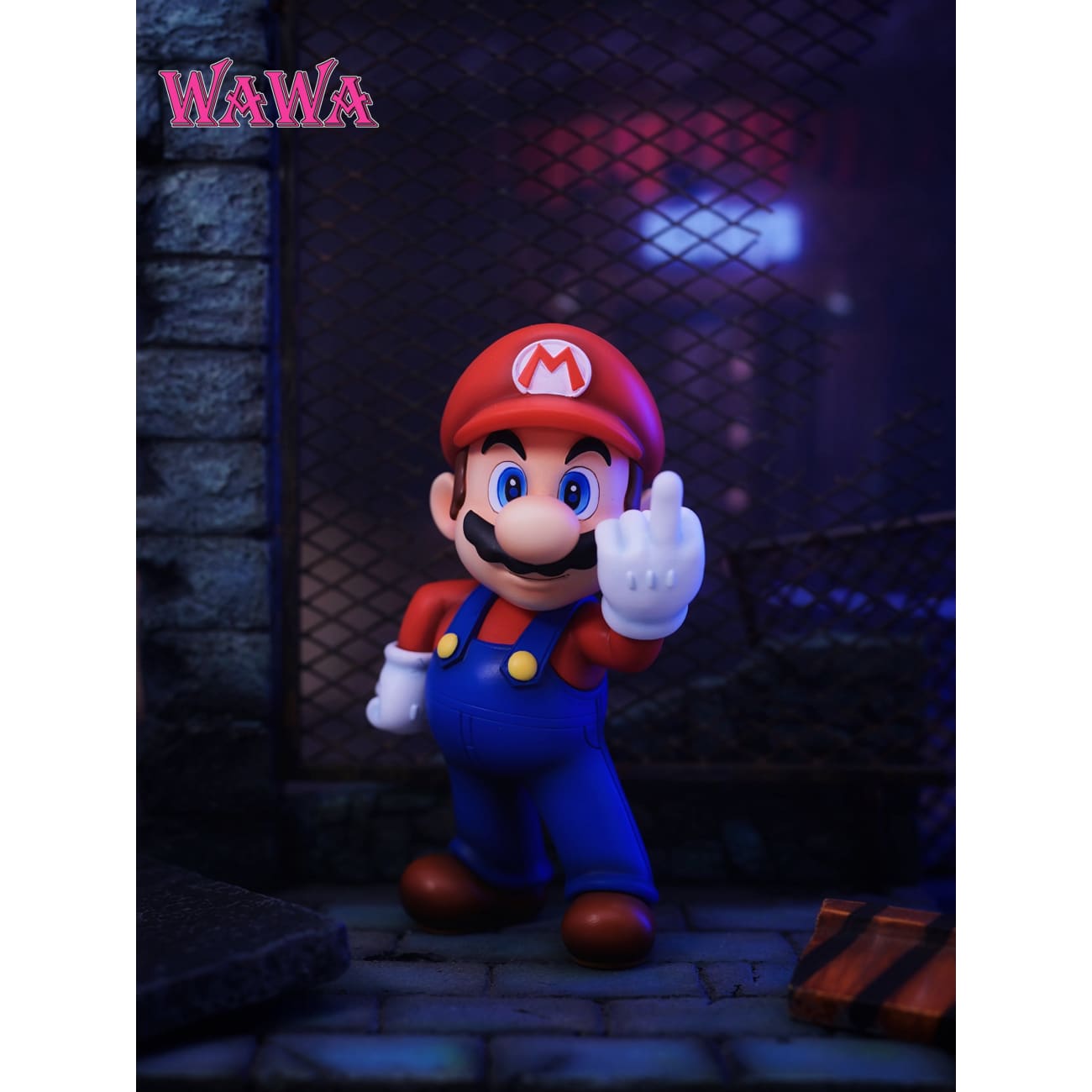 Wawa Studio - Middle Finger Mario – Avolounge
