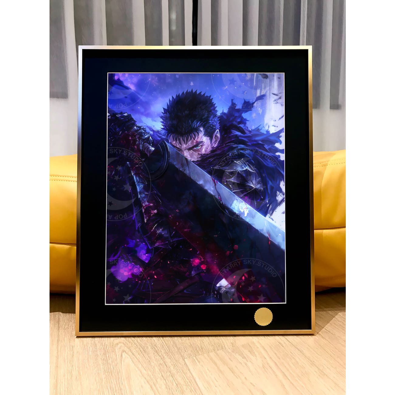 Xing Kong Studio - Branded Swordsman Guts Poster Frame – Avolounge