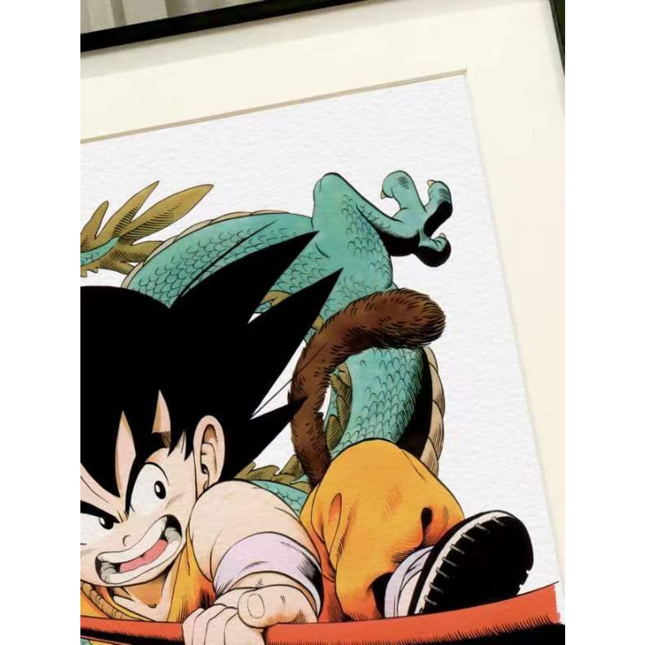 Xing Kong Studio - Shenron & Kid Goku Poster Frame – Avolounge